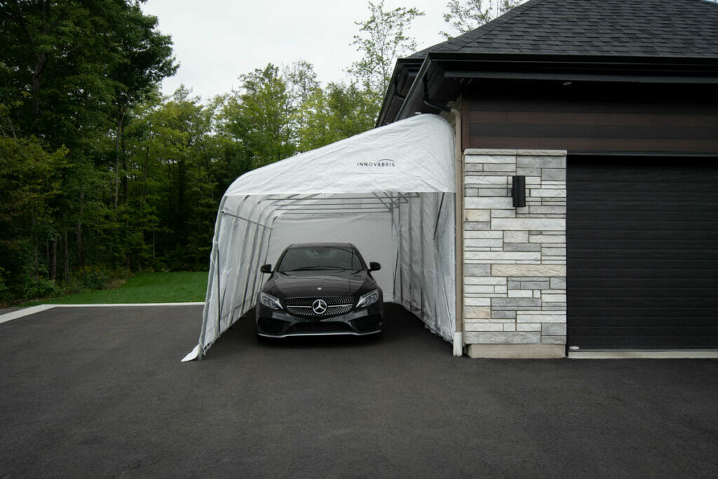 Abri monopente | Abri d'auto simple | Innovabris